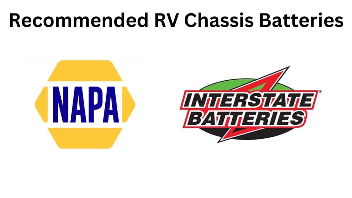 The Best RV Batteries For Both The House And Chassis
